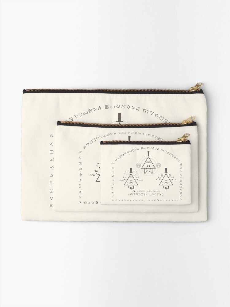 "BiLL CiPHER Summoning Ritual" Zipper Pouch for Sale by cibokilley ...