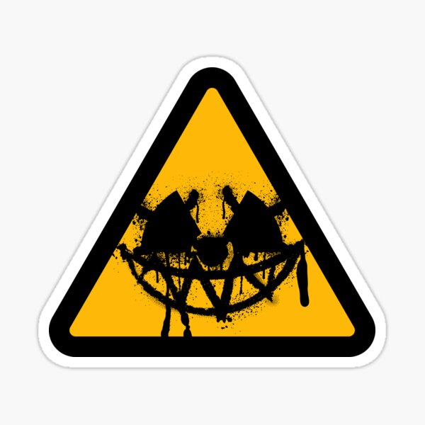 "Happy Nuclear Symbol | Grafitte | Happy Halloween | Halloween decor ...
