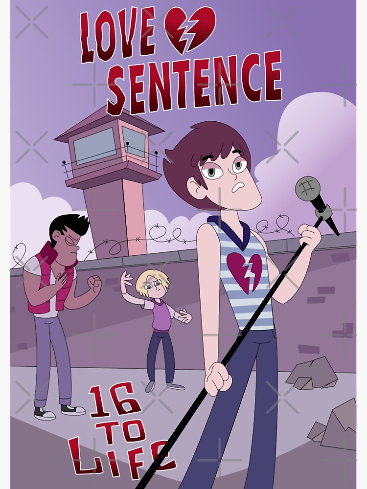 "Fansart Movie Love Sentence poster Star vs FOE" Sticker for Sale by ...