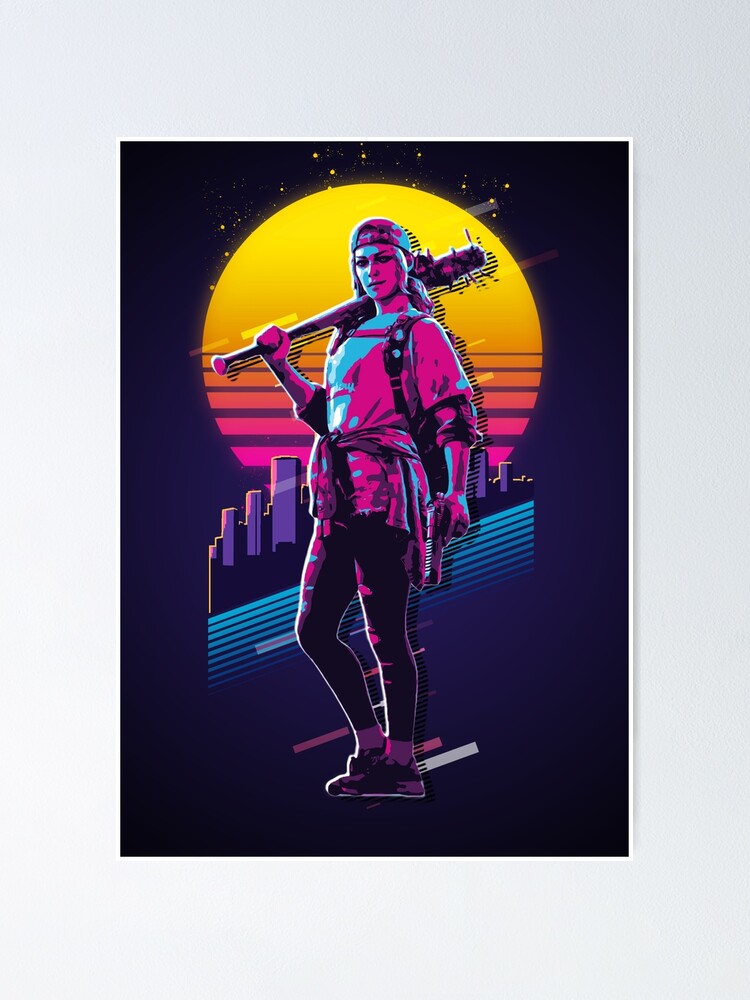 "Holly B4B (80s Retro)" Poster for Sale by MnA-Designs | Redbubble