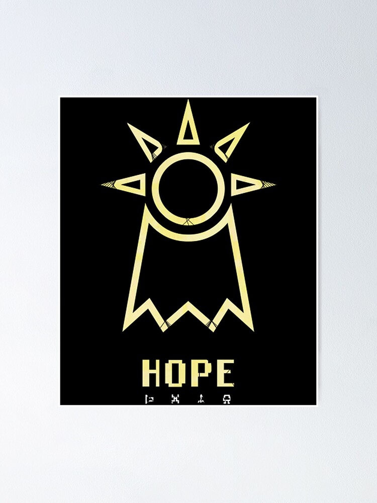 "Digimon Crest of Hope Hoodie" Poster for Sale by RoieY587 | Redbubble