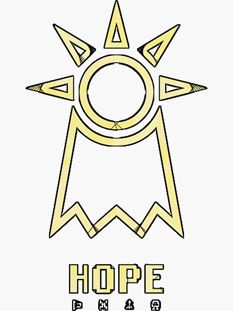 "Digimon Crest of Hope Hoodie" Sticker for Sale by RoieY587 | Redbubble