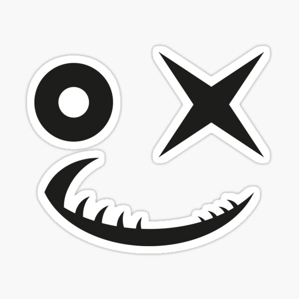 "Wink devil" Sticker for Sale by PanPu | Redbubble