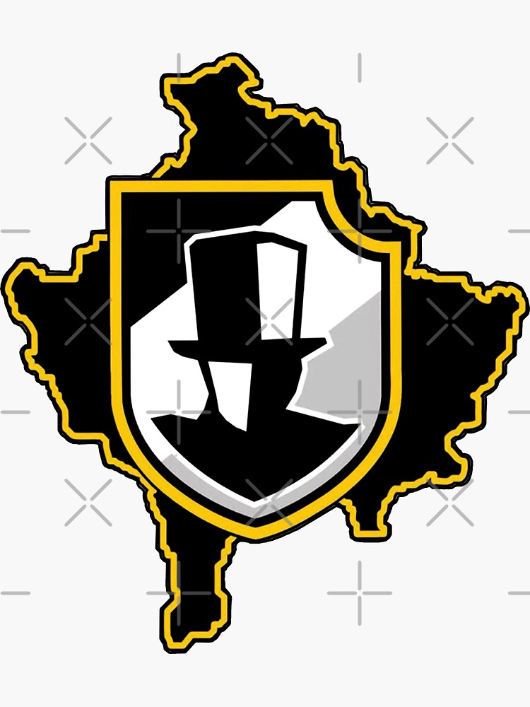 "Grobari Jug Belgrade" Sticker for Sale by vectorfootball | Redbubble