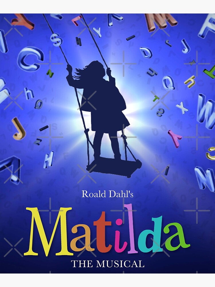 "Matilda the Musical ABC" Sticker for Sale by HelenAmity | Redbubble