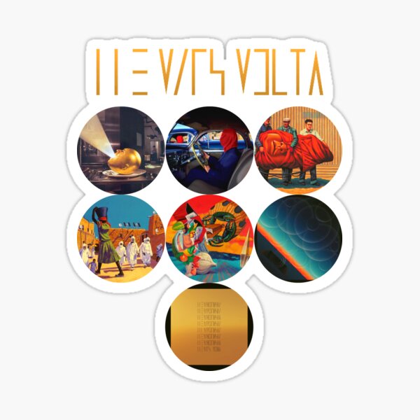 "The Mars Volta t shirt and sticker | The Mars Volta Sticker" Sticker ...