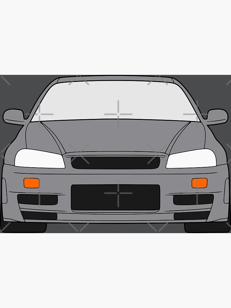 "Nissan Skyline R34 GTR gray color" Poster for Sale by EdimDesign ...