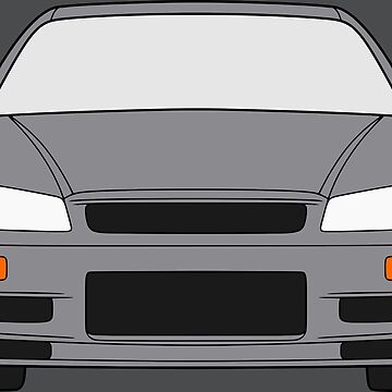 "Nissan Skyline R34 GTR gray color" Poster for Sale by EdimDesign ...