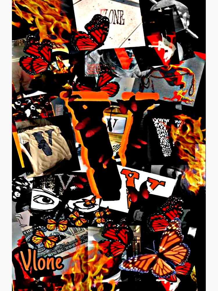"vlone" Sticker for Sale by laprib259 | Redbubble