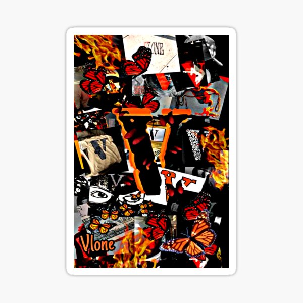 "vlone" Sticker for Sale by laprib259 | Redbubble