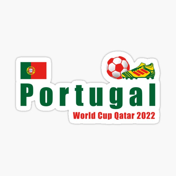 "World Cup 2022 Portugal" Sticker for Sale by kenuli | Redbubble