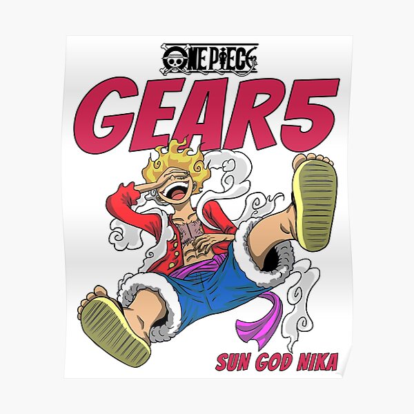 "Monkey D Luffy Gear 5 Joy Boy" Poster for Sale by Manga1otaku | Redbubble