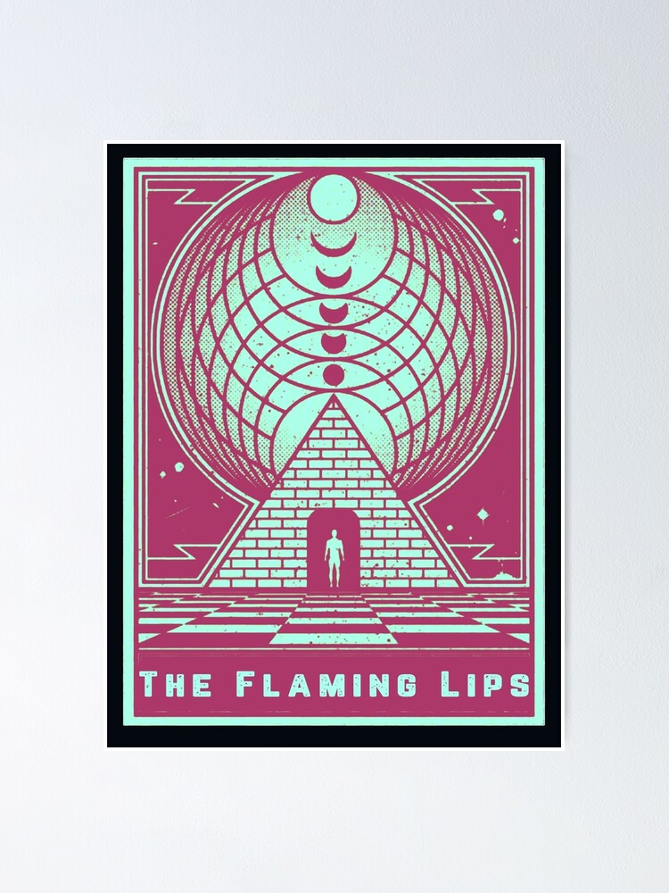 "The Flaming Lips - High Frequency Sounds poster, original illustration ...