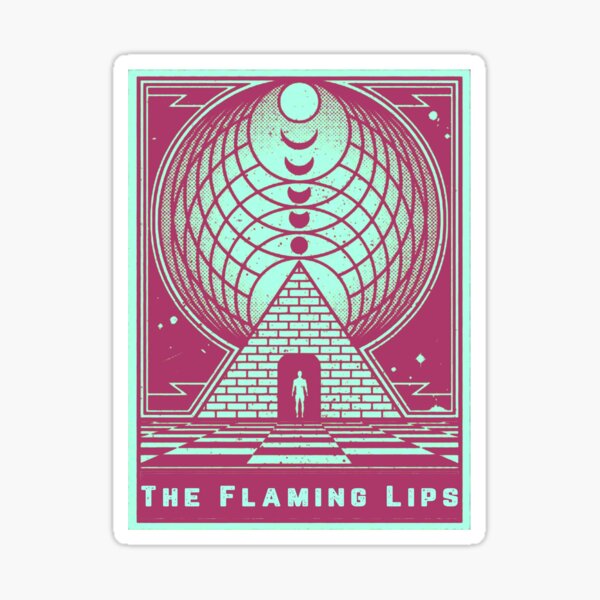 "The Flaming Lips - High Frequency Sounds poster, original illustration ...