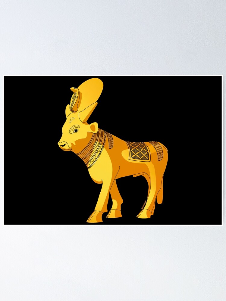 "Apis sacred bull ancient Egypt" Poster for Sale by Hungold | Redbubble