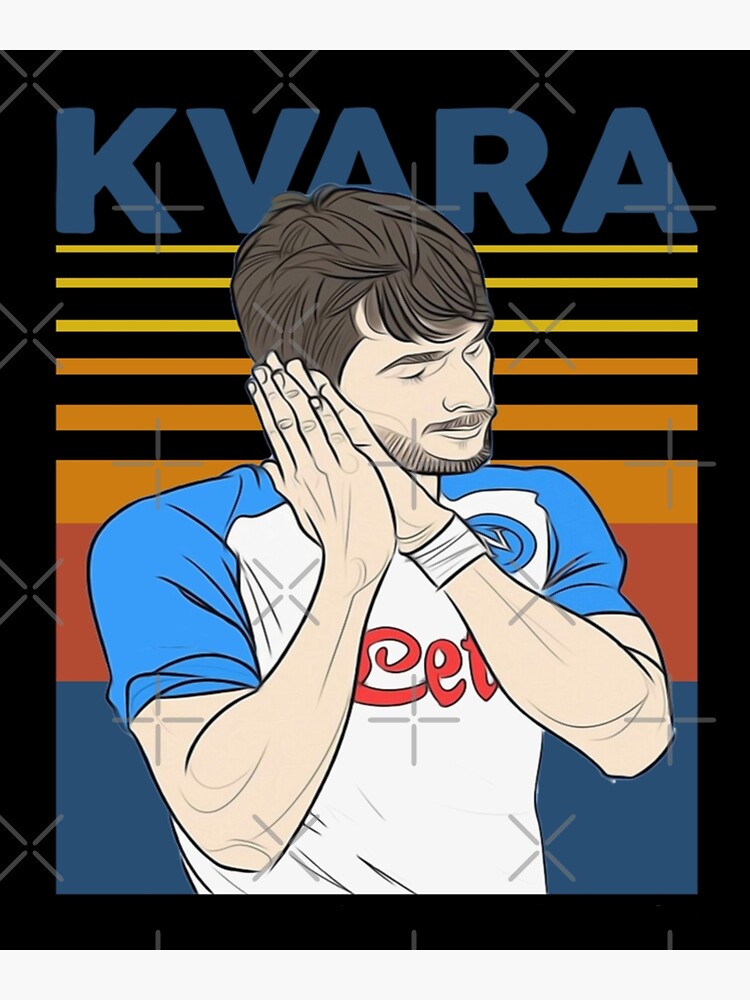 "KHVICHA KVARATSKHELIA - KVARA" Art Print for Sale by cute55 | Redbubble