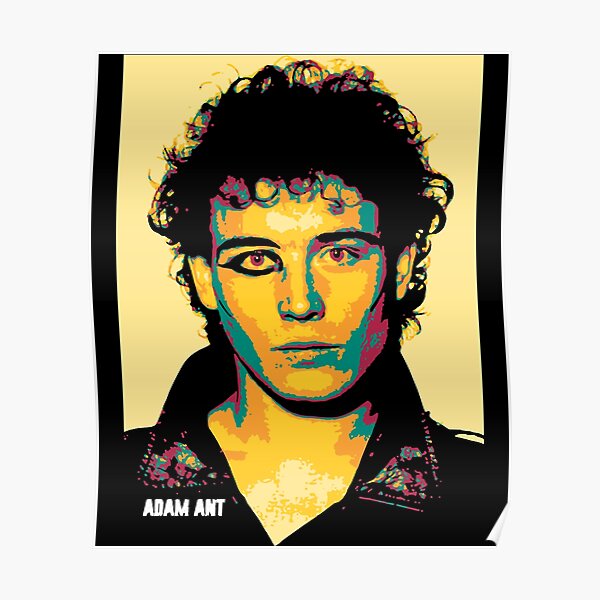 "Mens Best Male Adam Singer Ant Songwriter Gift Movie Fans" Poster for ...