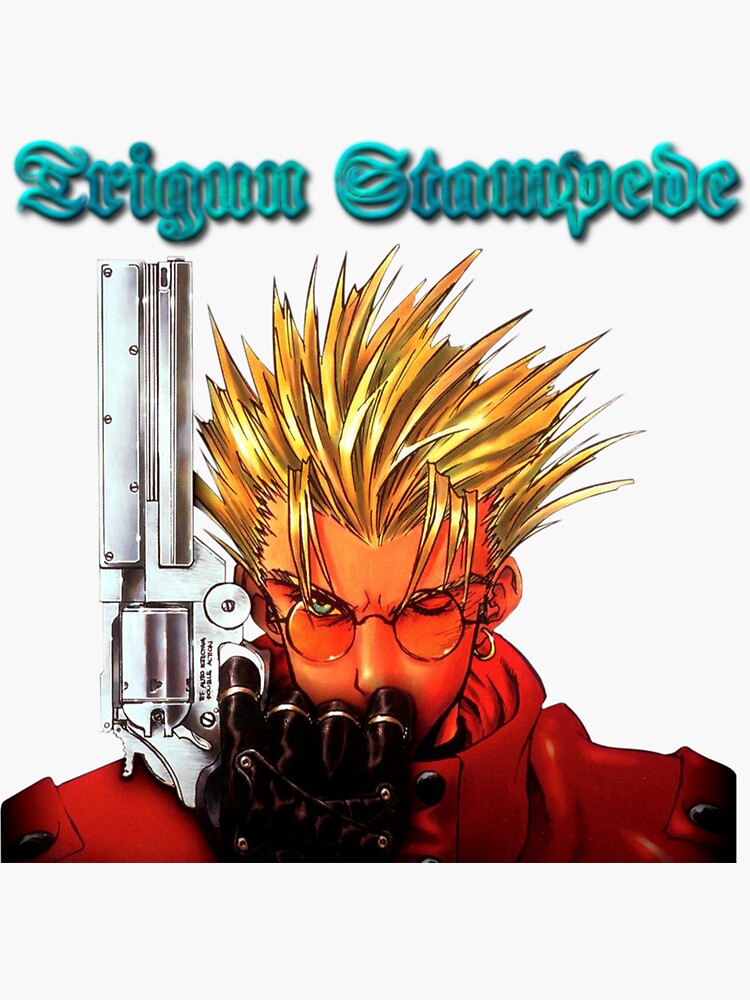 "Trigun Stampede" Sticker for Sale by anime-two | Redbubble