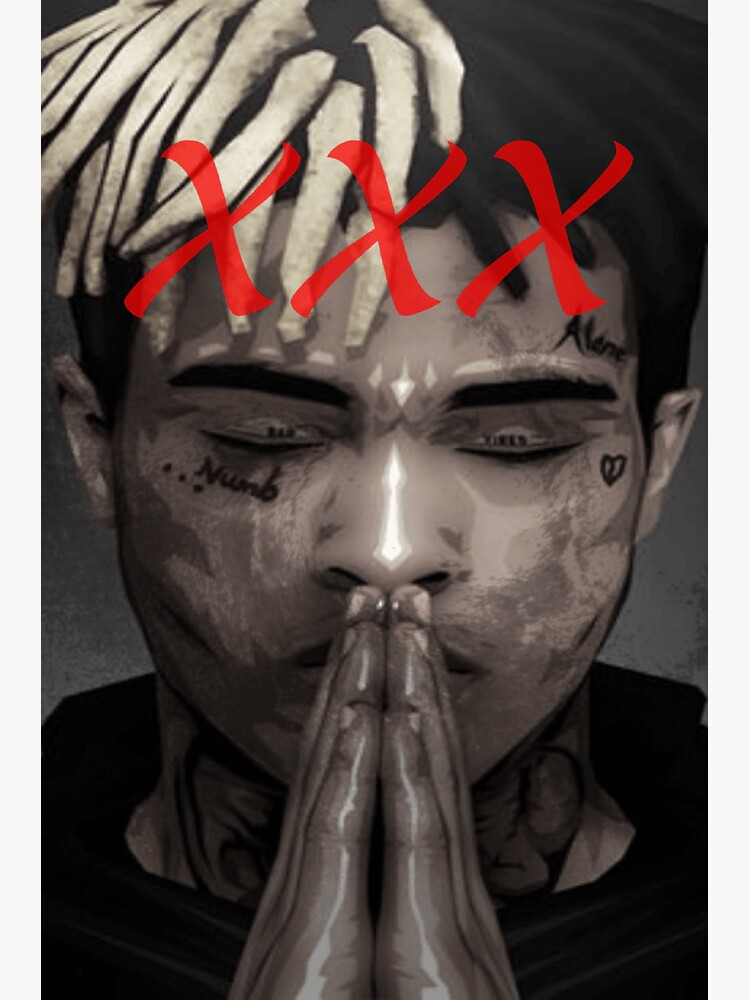 "xxxtentation" Sticker for Sale by hastwzoo | Redbubble