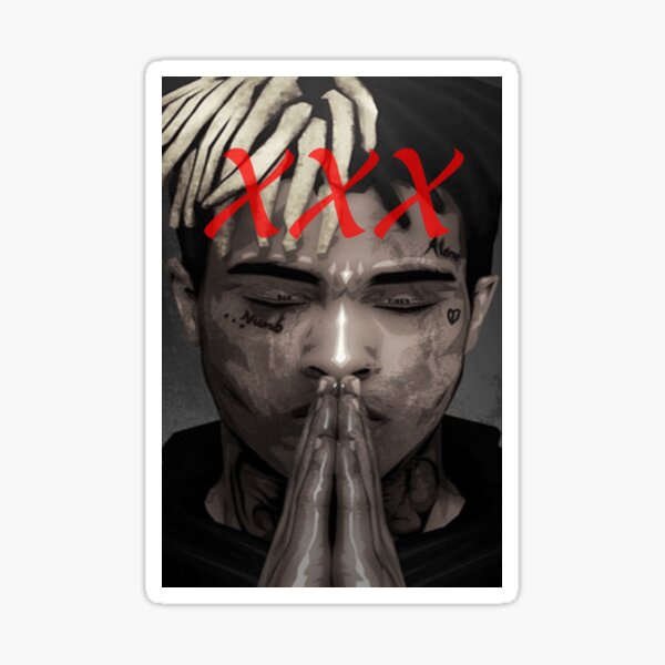"xxxtentation" Sticker for Sale by hastwzoo | Redbubble