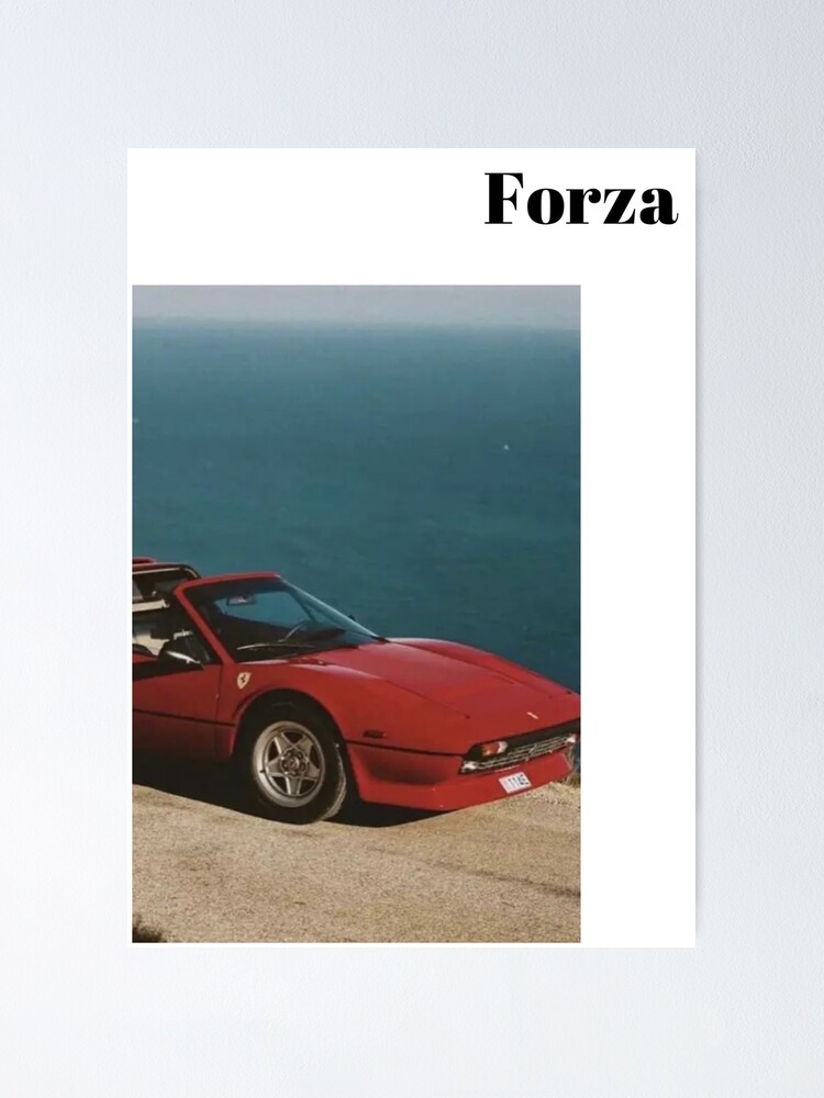 "Forza-Ferrari" Poster for Sale by schloesgrim | Redbubble