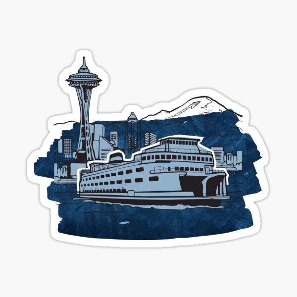 "SeattleWashington" Sticker for Sale by SpiderMonkey913 | Redbubble