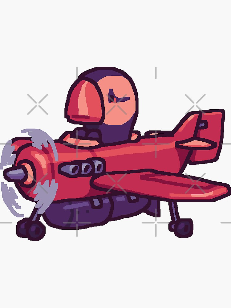 "Puffin Aircraft" Sticker for Sale by LeCapp | Redbubble