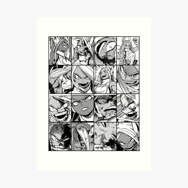 "Cool Boy Without Disability Superhero Mirko Collage - Black And White ...