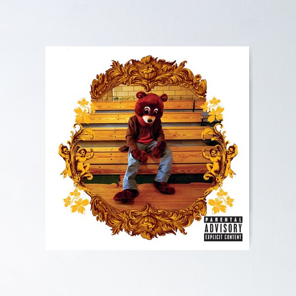 "The College Dropout Albums Cover" Poster for Sale by EdenMinifie ...