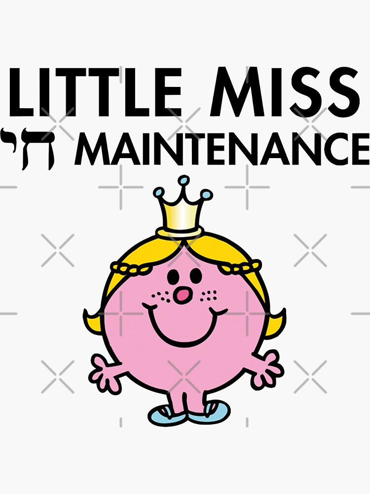 "Little Miss Chai Maintenance" Sticker for Sale by csachs | Redbubble