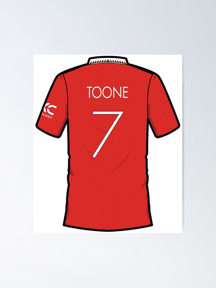 "Ella Toone 20 Home Jersey Squad 2022 - 2023" Poster for Sale by ...