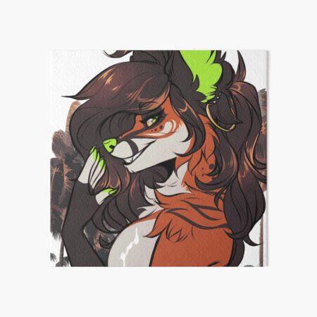 "Furry art, Furry fan, Anthro furry " Art Board Print for Sale by ...