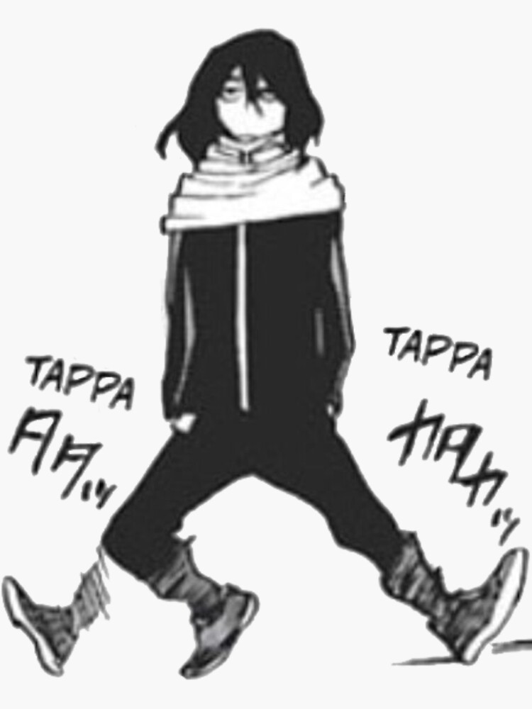 "Aizawa Shouta Meme" Sticker for Sale by fanatic-for-u | Redbubble