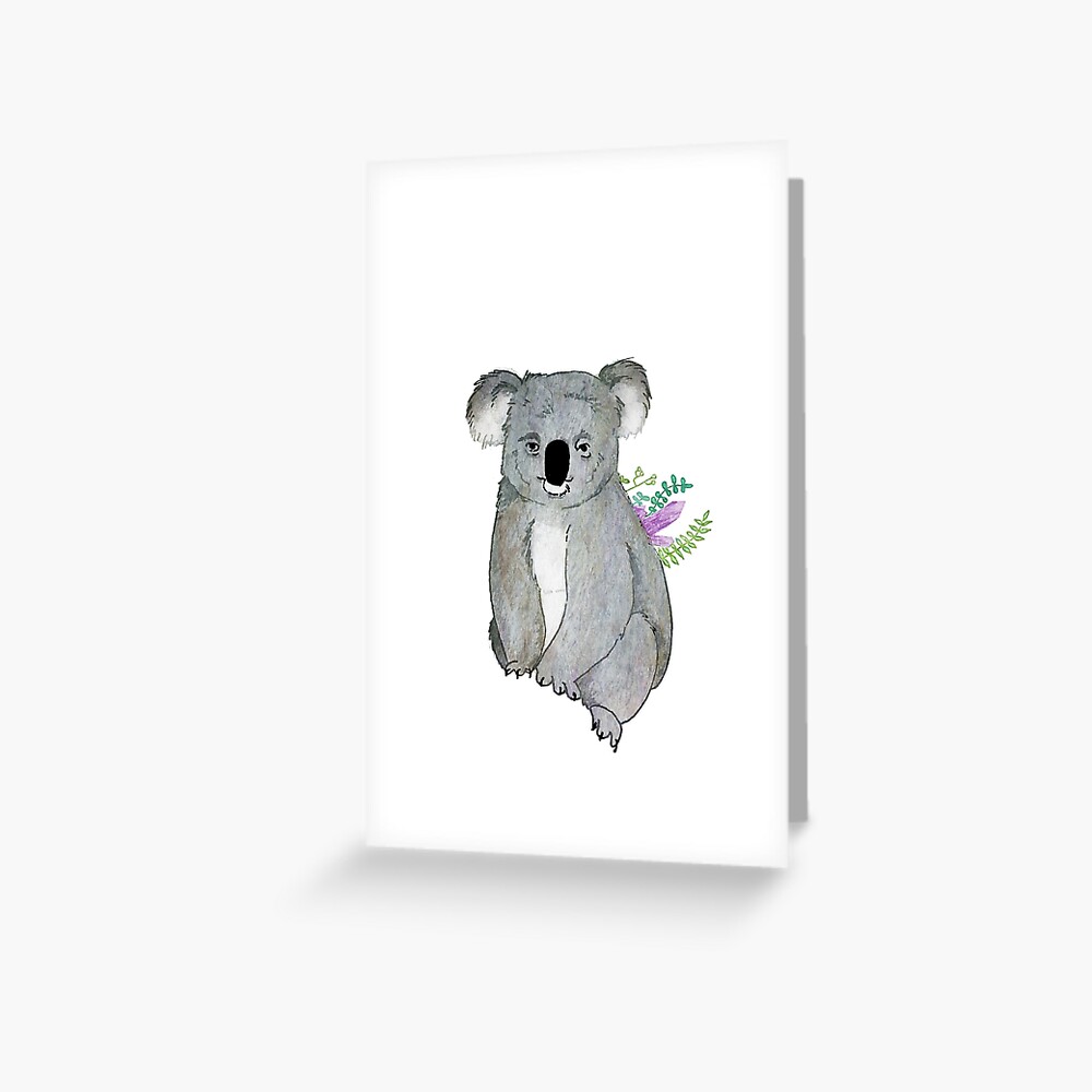 "Koala" Greeting Card for Sale by katherineblower | Redbubble
