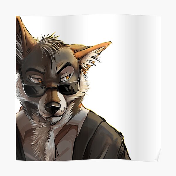 "Furry art, Furry fan, Anthro furry " Poster for Sale by ATTERBI ...