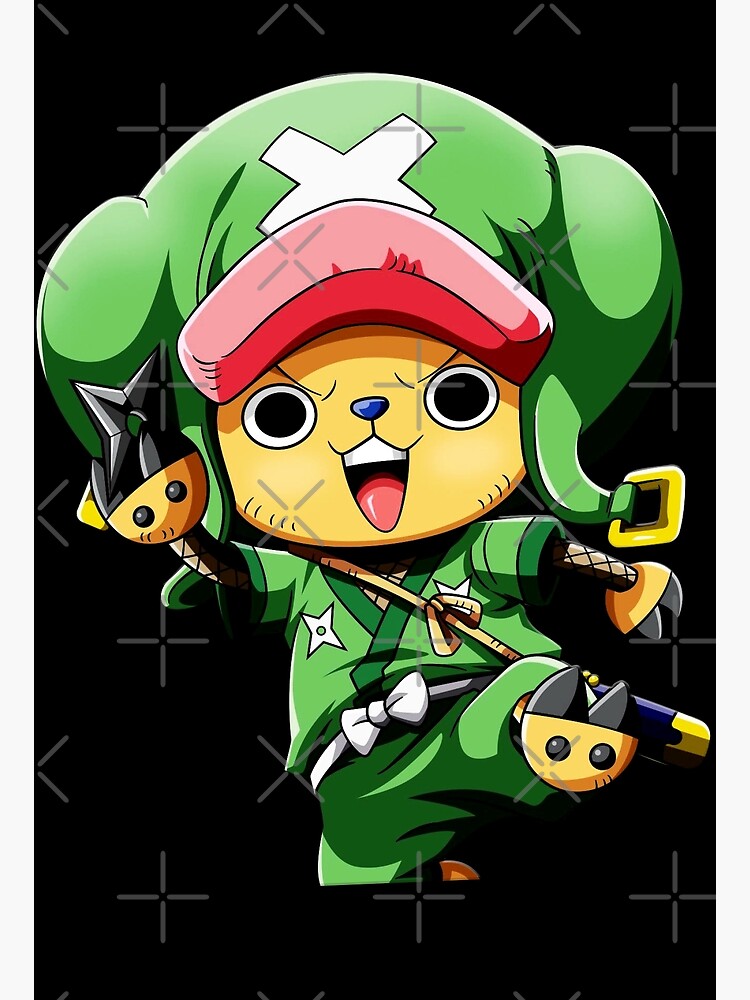 "samurai chopper from anime one piece" Poster for Sale by Monsef212 ...