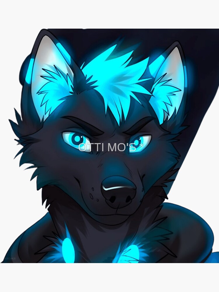 "Furry art, Furry fan, Anthro furry " Sticker for Sale by ATTERBI ...