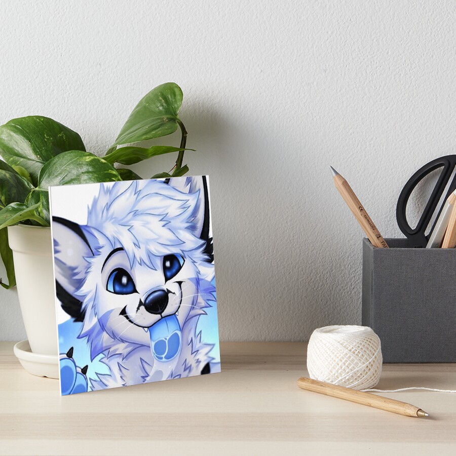 "Furry art, Furry fan, Anthro furry " Art Board Print for Sale by ...