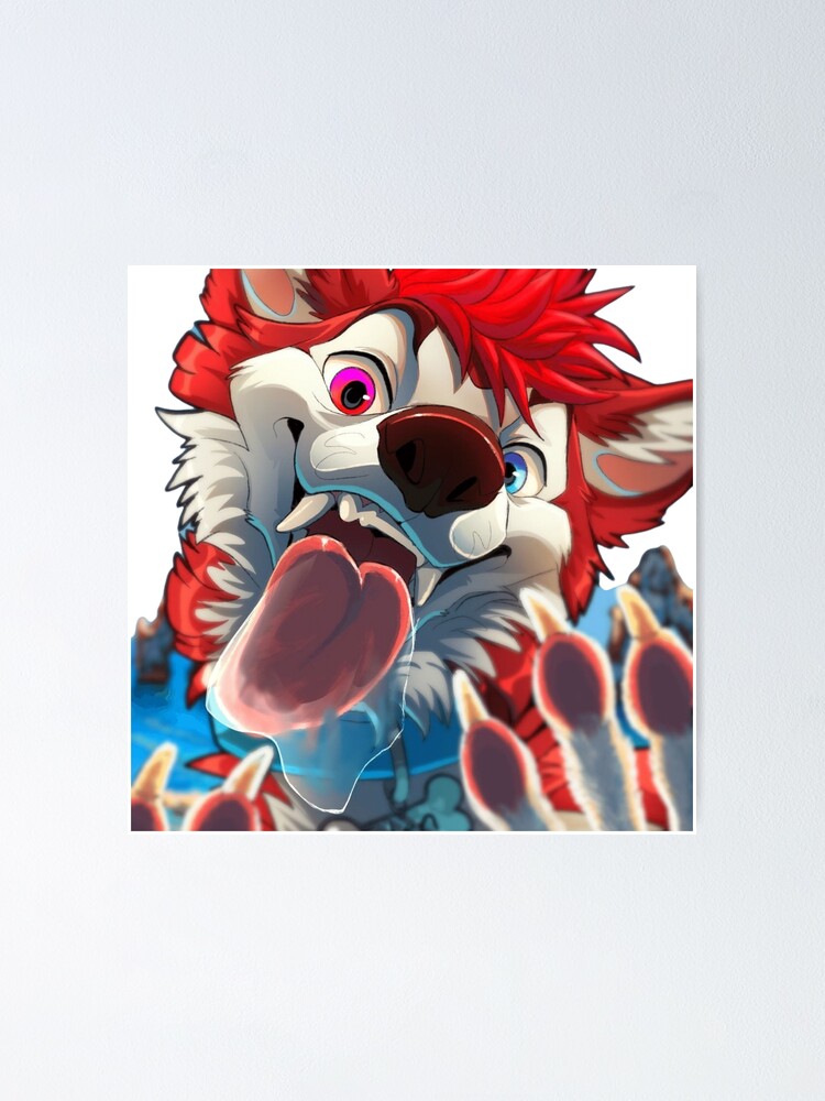 "Furry art, Furry fan, Anthro furry " Poster for Sale by ATTERBI ...