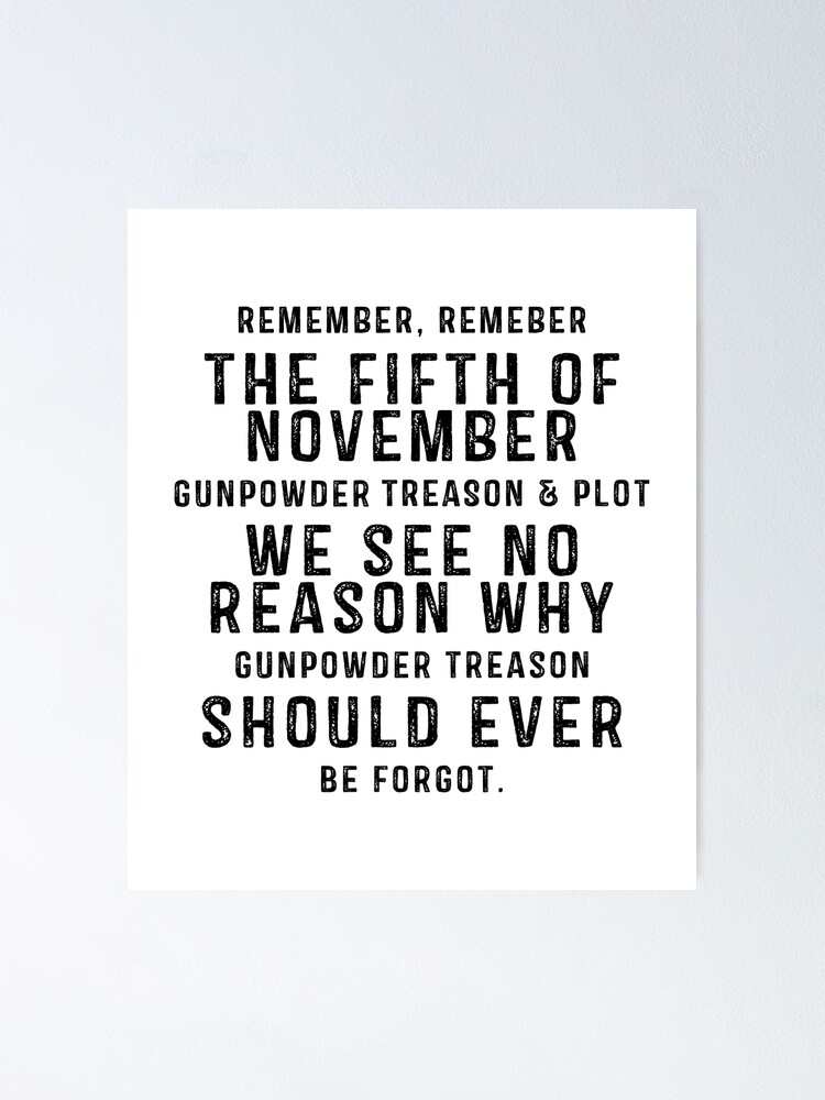 "Guy Fawkes black night design! Remember remember the 5th of November ...