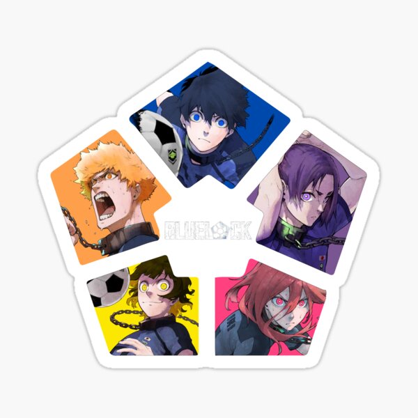 "blue lock Team Z" Sticker for Sale by Sarkitawo | Redbubble