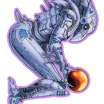 "Chozo Statue " Sticker for Sale by ssohardd | Redbubble