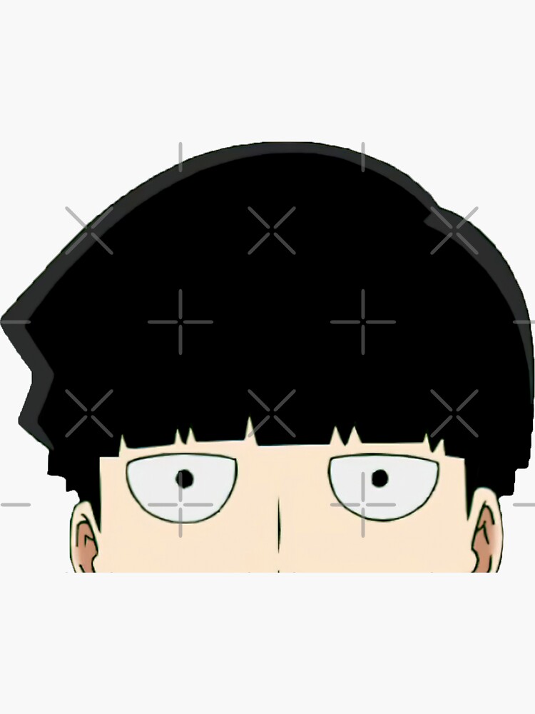 "Mob Psycho | Shigeo Peeker | " Sticker for Sale by DemoralizeAnime ...