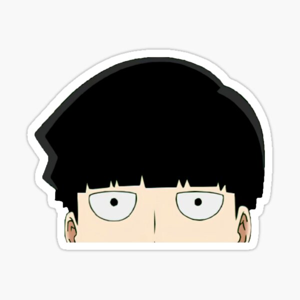 "Mob Psycho | Shigeo Peeker | " Sticker for Sale by DemoralizeAnime ...