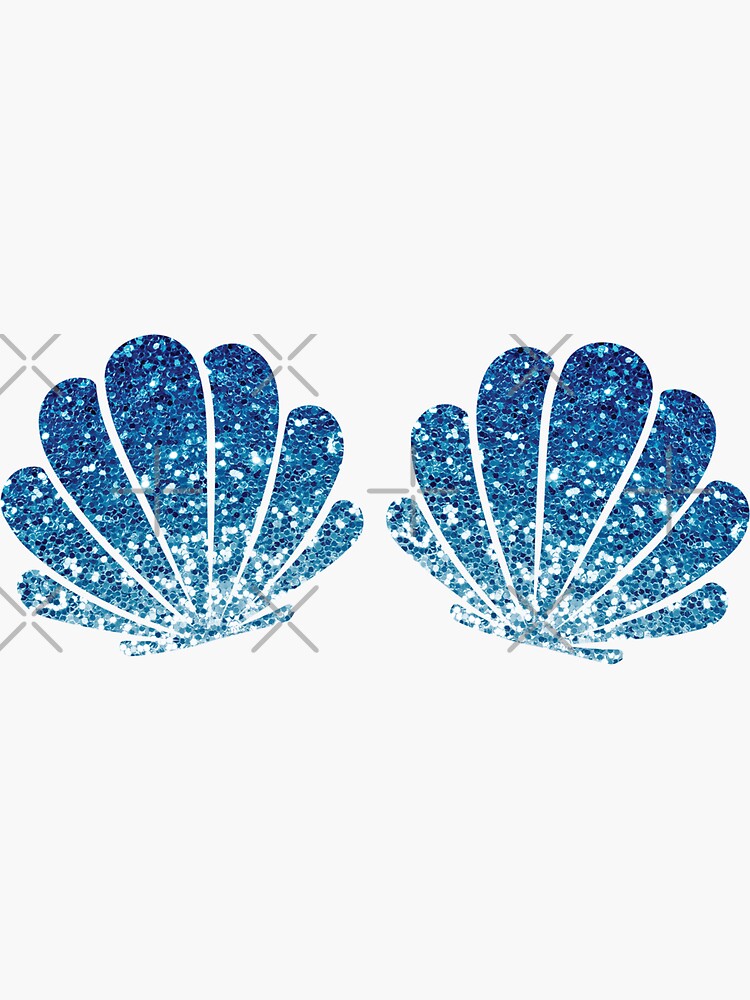 "Mermaid Sea Shell Bra Halloween Costume Matching Party Cute T-Shirt ...