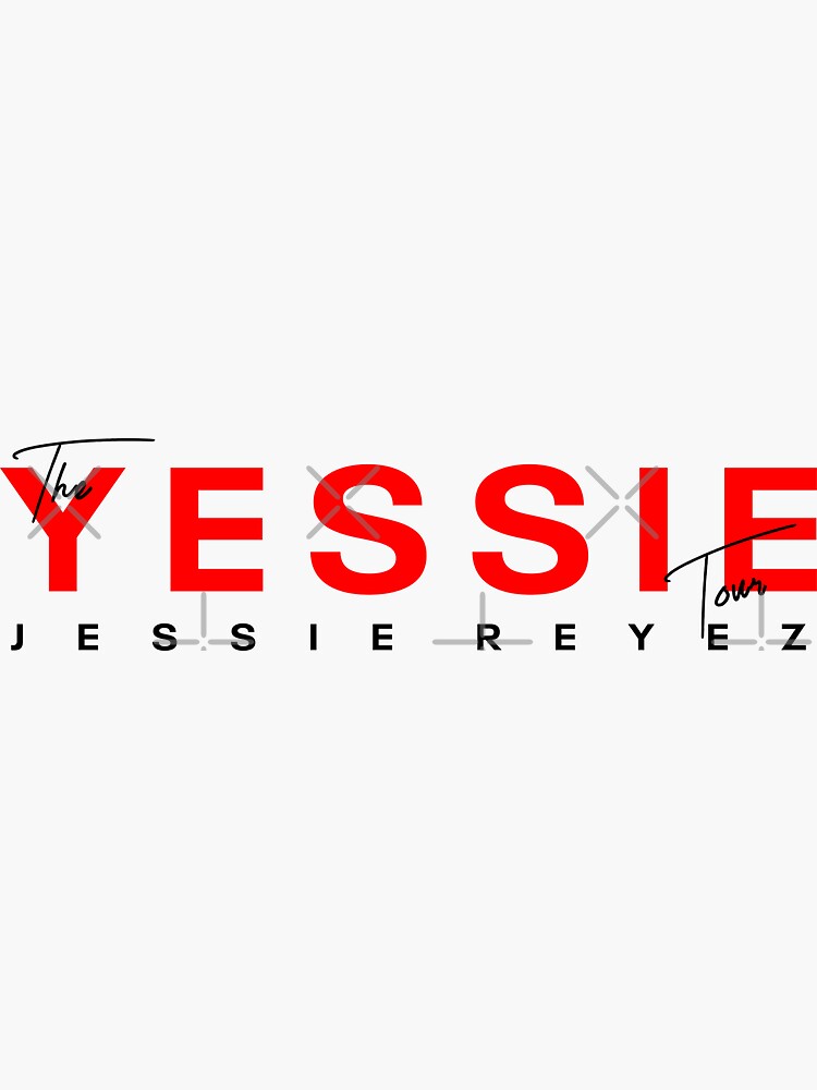 "Jessie Reyez Merch Yessie The Tour" Sticker for Sale by AfafShopy ...
