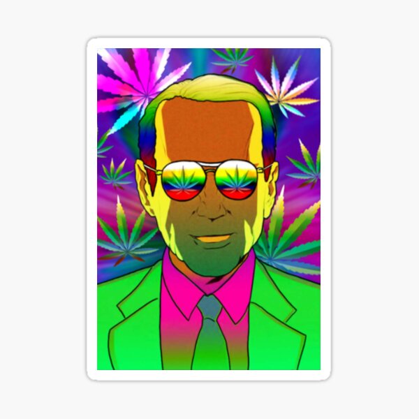 "Dark Brandon - Dank Brandon - Funny Joe Biden" Sticker for Sale by ...