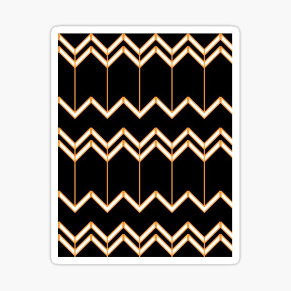"geometric patterns" Sticker for Sale by MYWMC | Redbubble