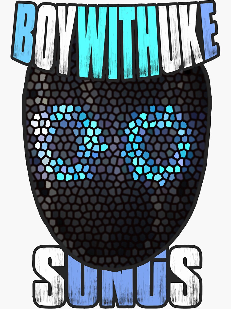 "BoyWithUke " Sticker for Sale by ALBoEbyMarcus | Redbubble