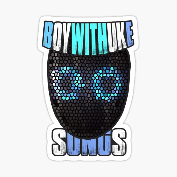 "BoyWithUke " Sticker for Sale by ALBoEbyMarcus | Redbubble